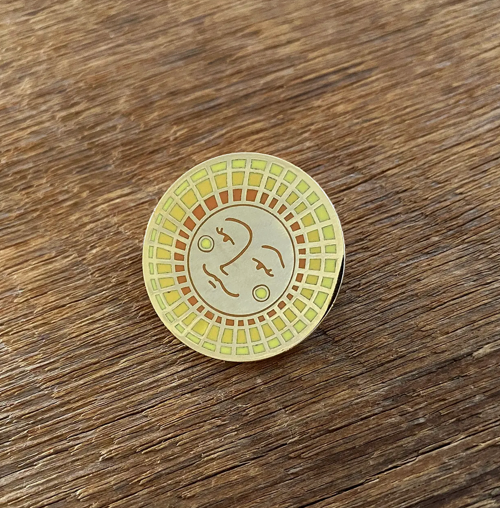 Sun Enamel Pin | Drift Mercantile Co.