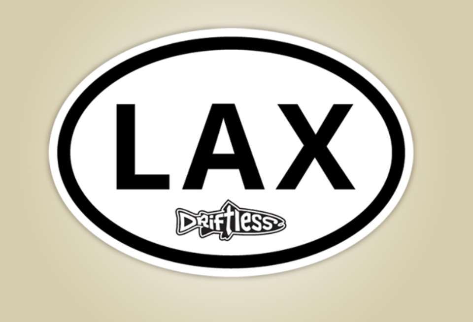 LAX Driftless Sticker | Drift Mercantile Co.