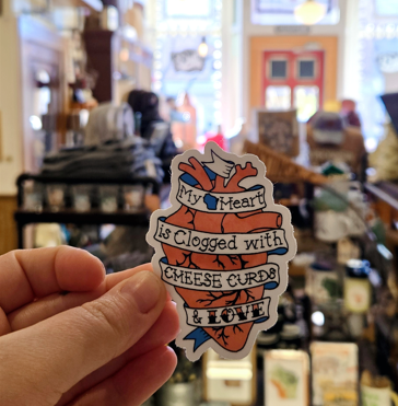 Clogged Heart Sticker | Drift Mercantile Co.