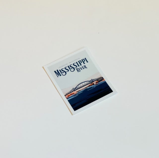 Mississippi River Sticker | Drift Mercantile Co.