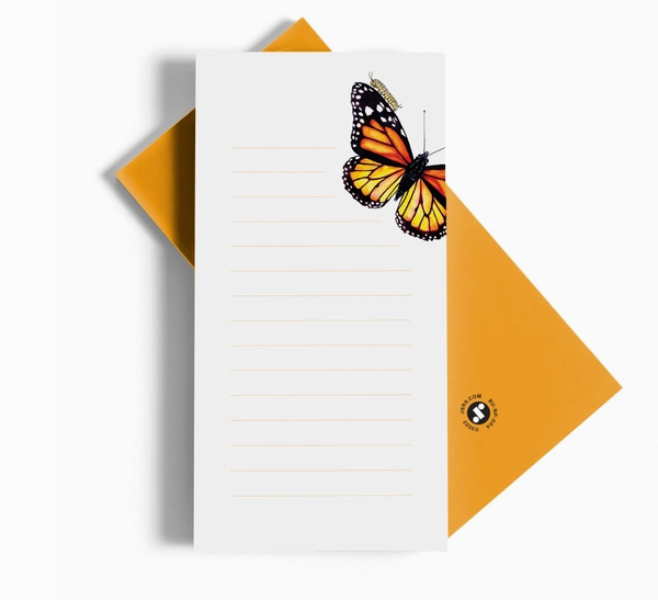 Monarch Butterfly Notepad | Drift Mercantile Co.