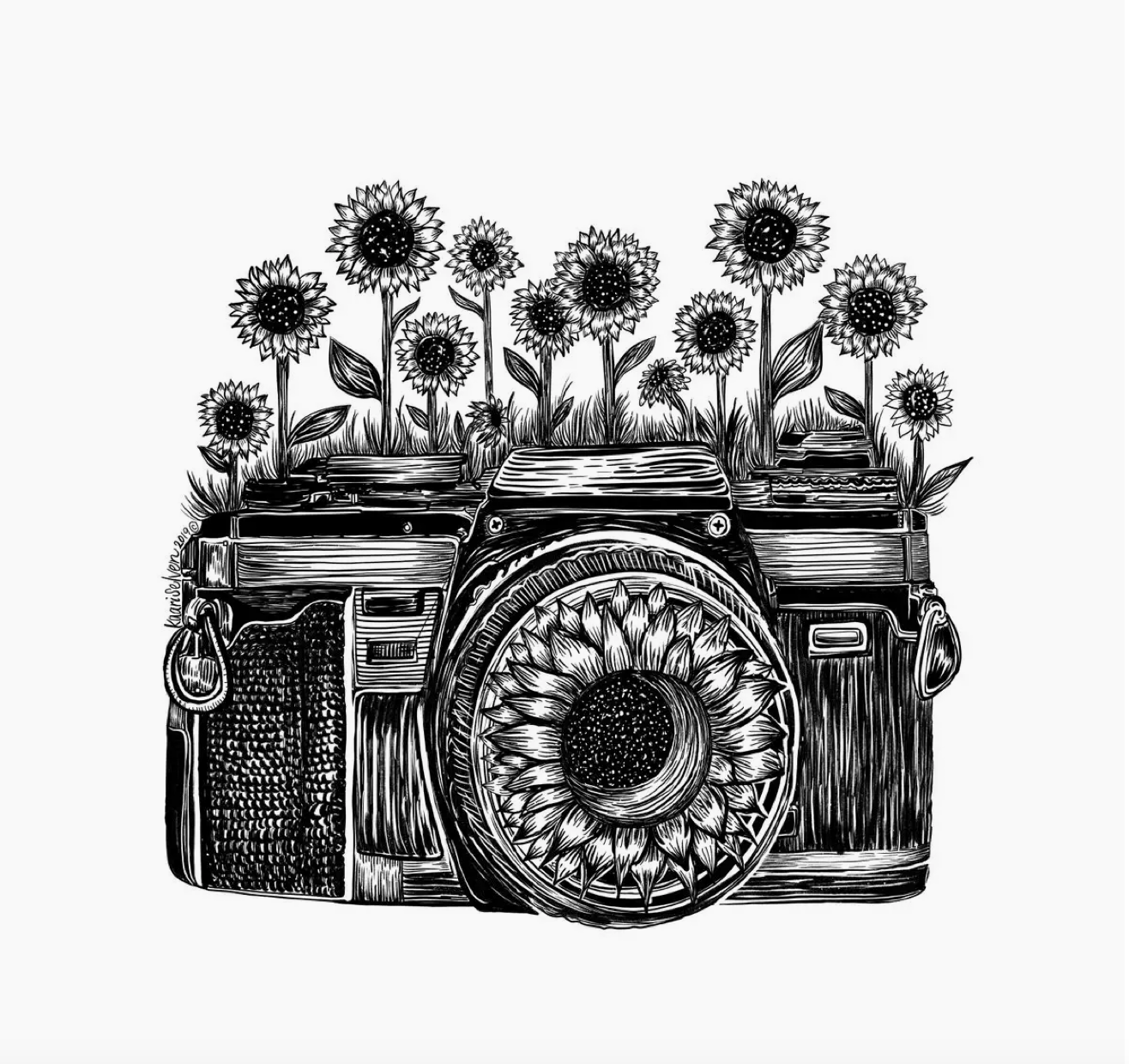 sunflower-camera-print-drift-mercantile-co