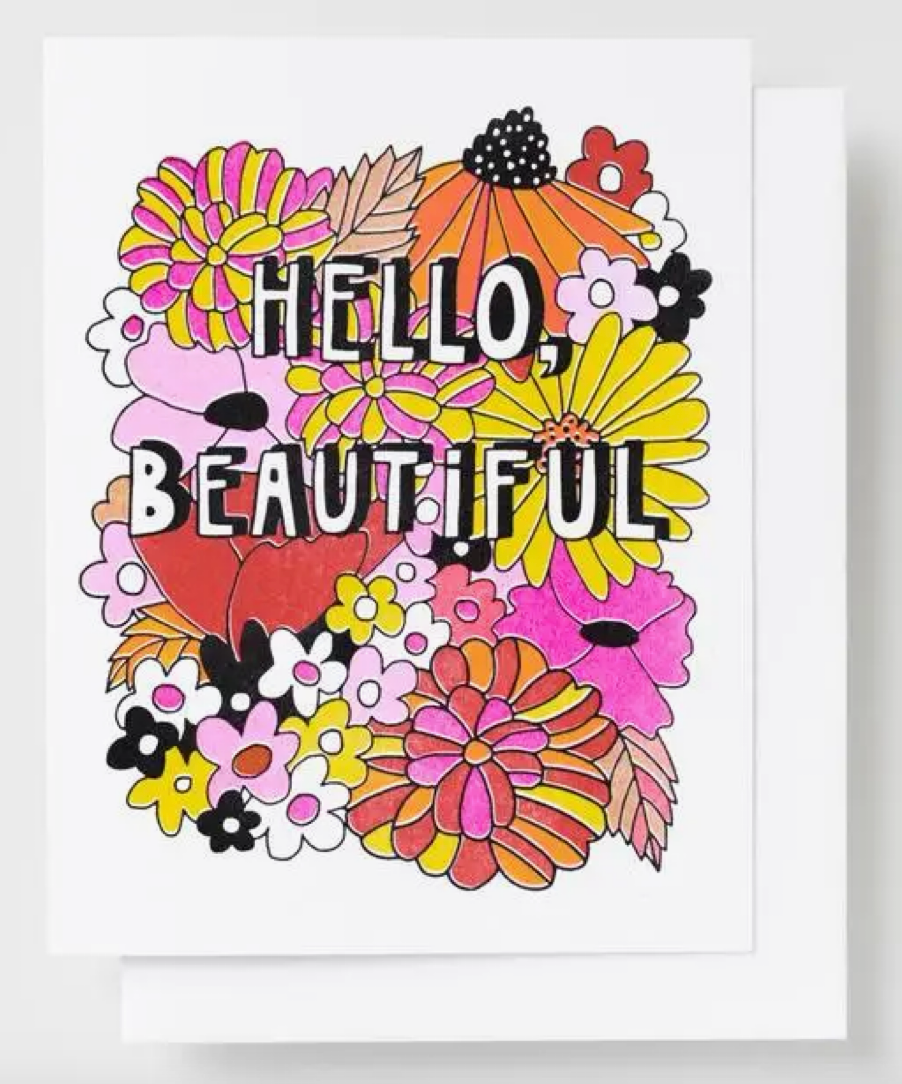 Hello, Beautiful Card | Drift Mercantile Co.
