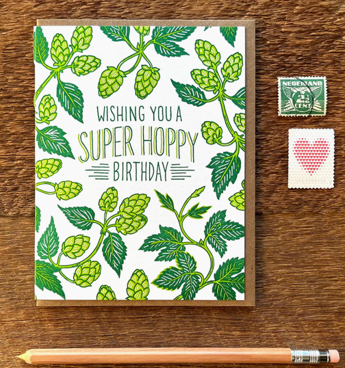 Hoppy Birthday Card | Drift Mercantile Co.